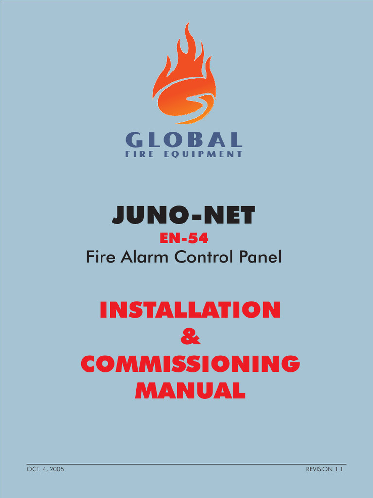 Juno-NET En54 - Installation Manual v1.1 | Download Free PDF | Power Supply | Electrostatic ...