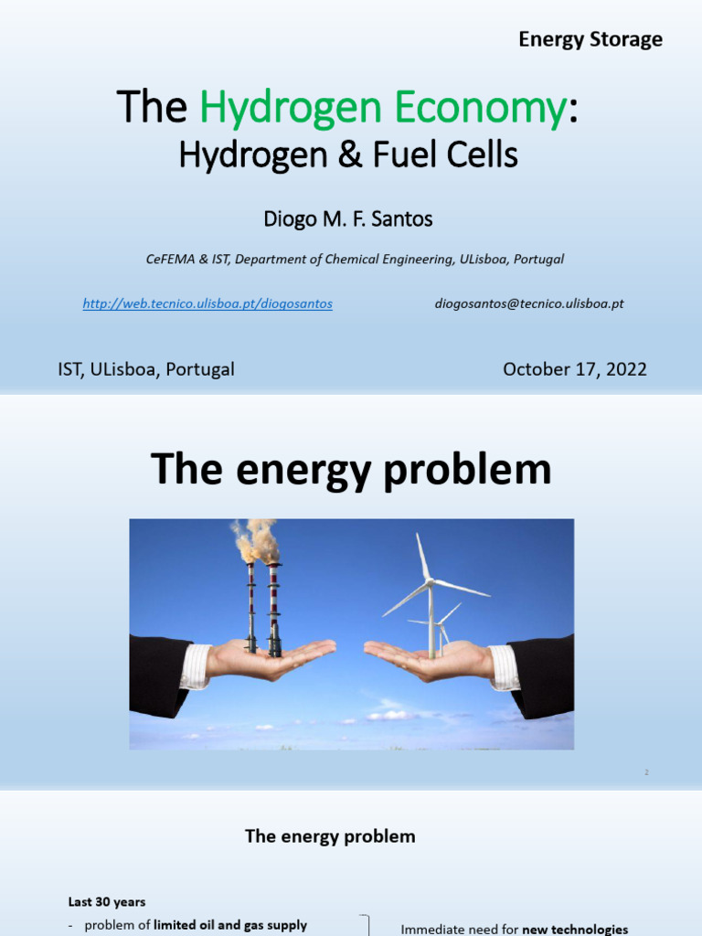 FuelCells-Hydrogen_17-10-22 | PDF | Fuel Cell | Redox