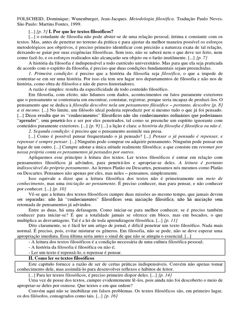 Apostila 2 - Como Ler, Como Estudar e Como Escrever | PDF | Argumento | Pensamento