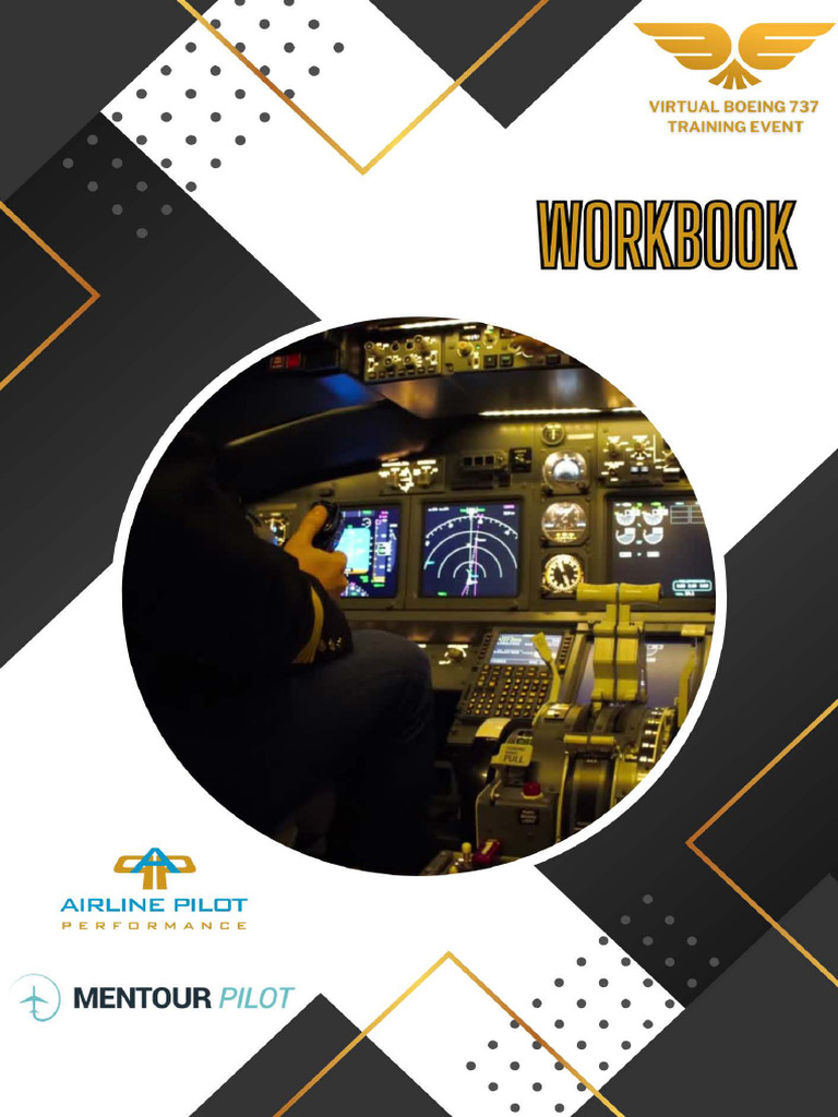 Virtual Boeing 737 Training Event - Workbook | PDF | Cockpit | Takeoff