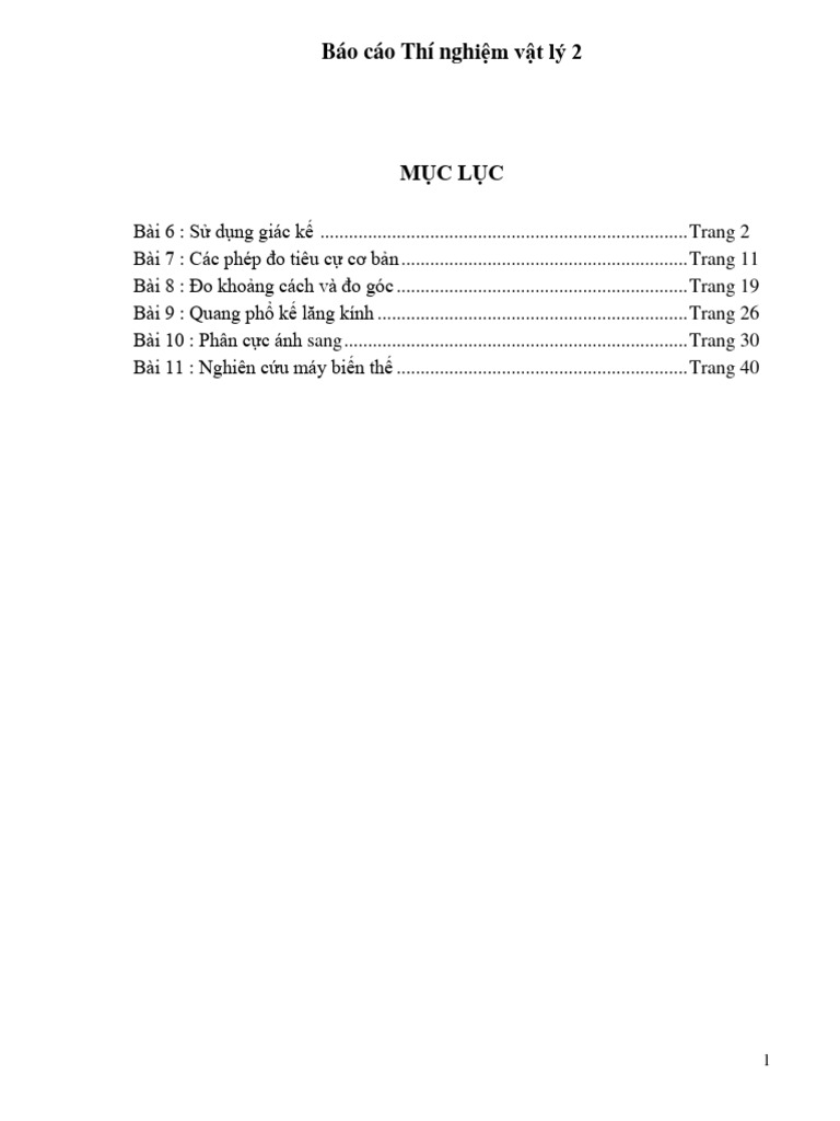 123doc Bao Cao Thi Nghiem Vat Ly 2 2 | PDF