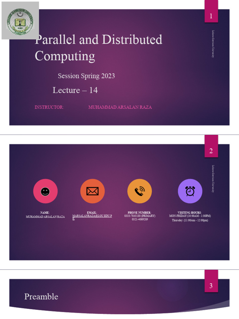PDC Lecture 14 MPI Sockets and Memory Models | PDF | Message Passing Interface | Parallel Computing