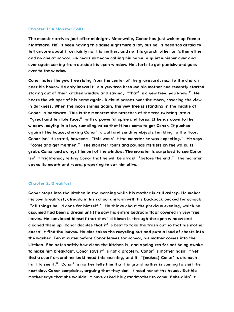 A Monster Calls | PDF