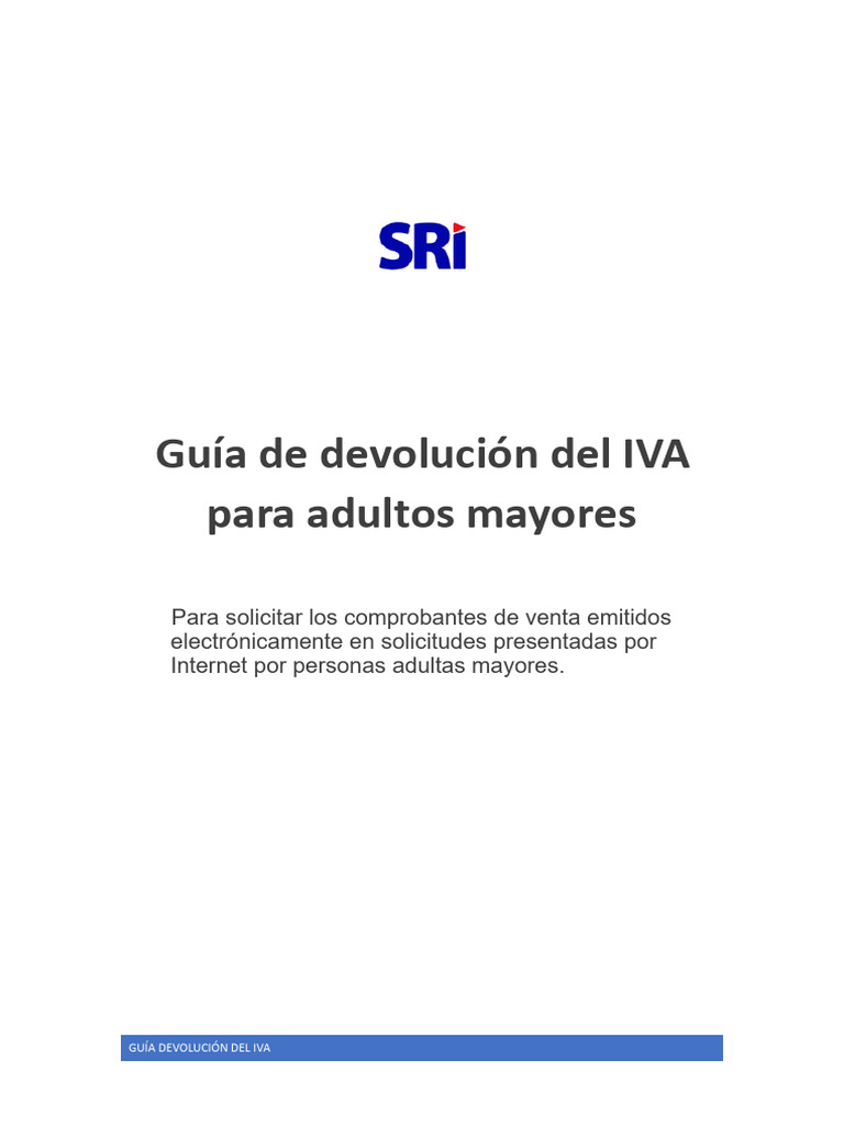 Guía Beneficiarios - Devolución PAM Del IVA | PDF | Contraseña | Factura