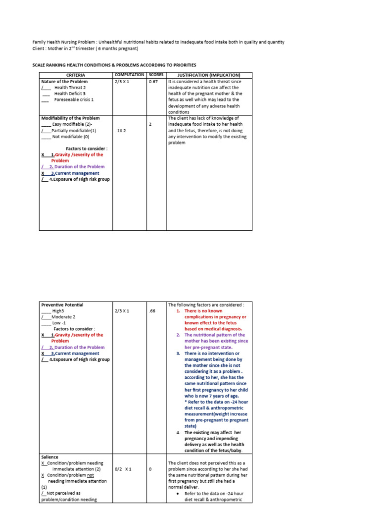Family-Health-Nursing-Problem-and-Family-Care-plan (2) | Download Free ...