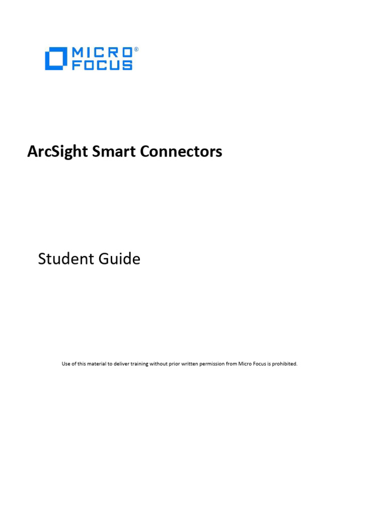 ArcSight Smart Connectors | PDF | Command Line Interface | Computer Network