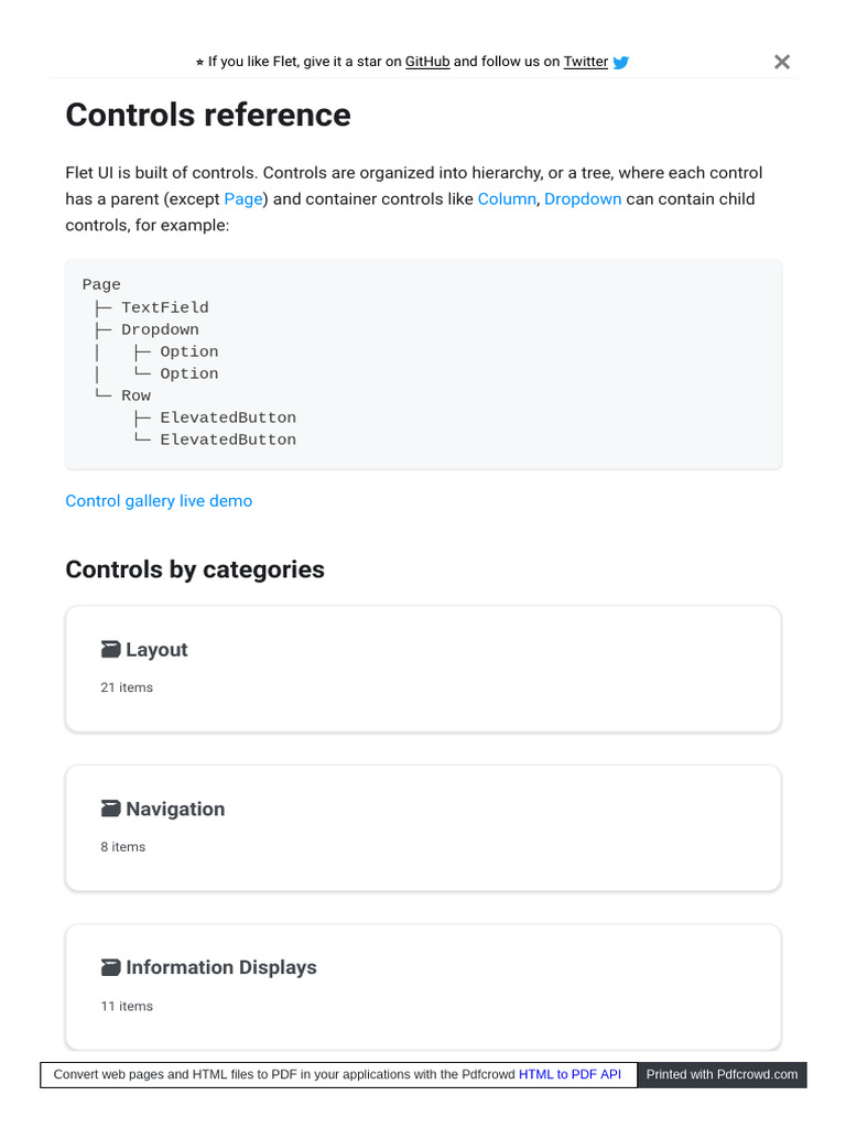 flet_dev_docs_controls | PDF | Html | Rotation