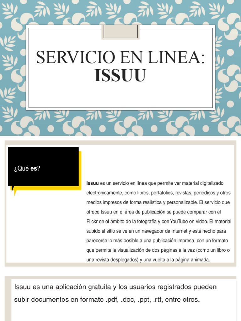 ISSUU | PDF