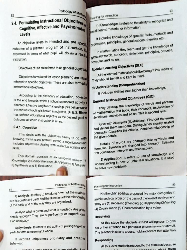 unit 3 - GIO and SIO | PDF | Teaching Mathematics | Learning