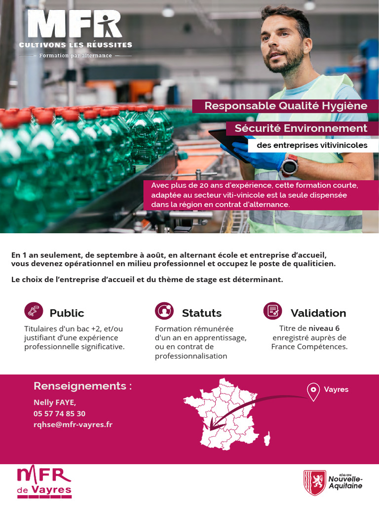Fiche Formation RQHSE | PDF | Business | Gestion de projet