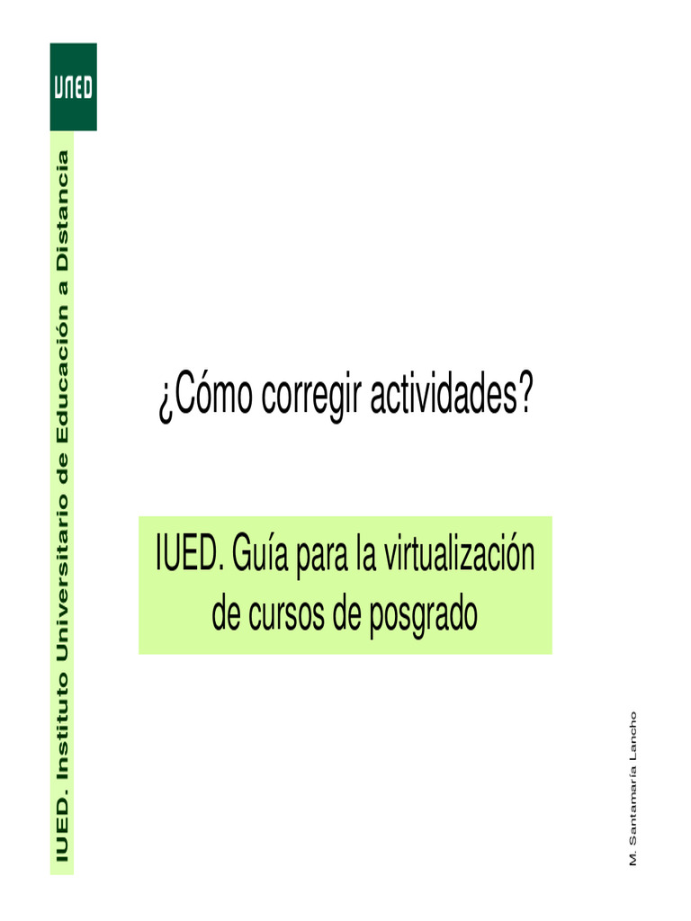 Como Corregir Trabajos Ddms | PDF