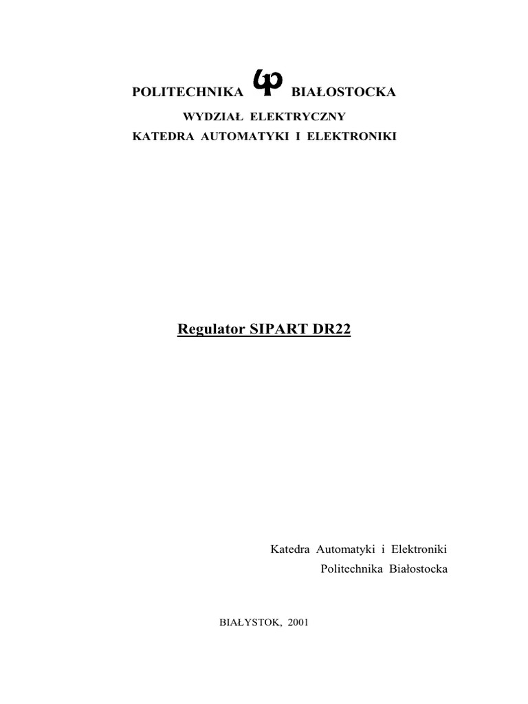 SIPART PL | PDF