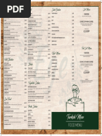 Zula Dinner Menu Zula July 2024 | PDF | Salad | Grilling