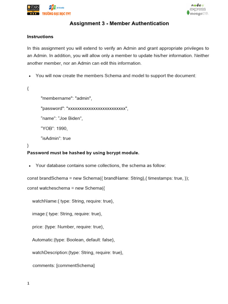 Assignment - User Authentication | PDF | Password | Computing