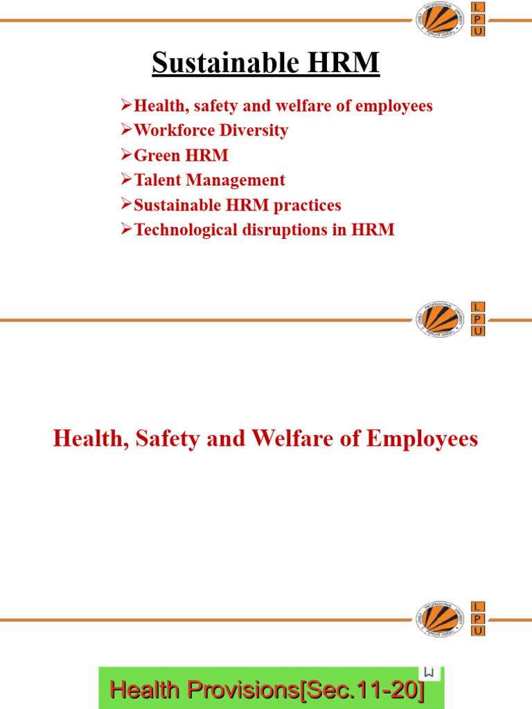 6 Unit Sustainable HRM | PDF | Human Resource Management | Sustainability