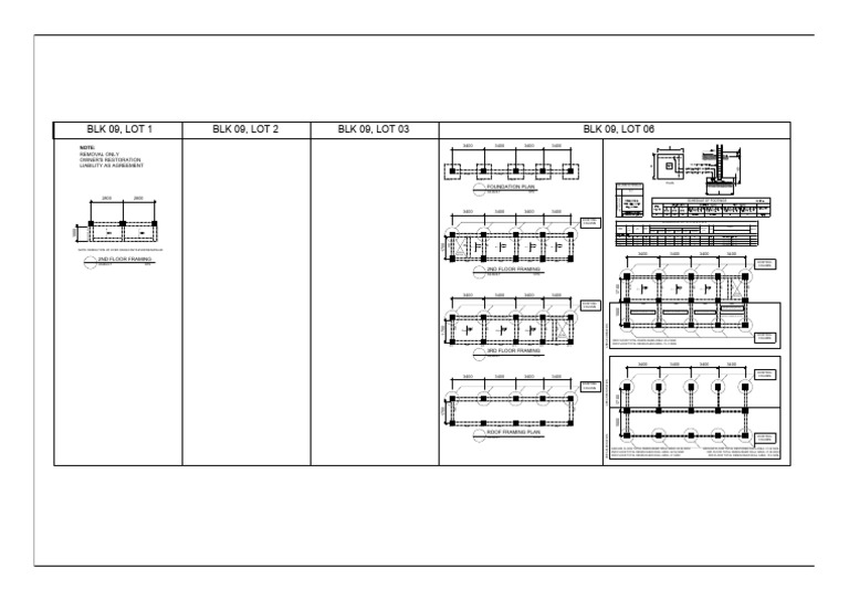 BLK09.2023 Asbuilt Libis Phase1 | PDF | Architectural Elements | Architectural Design