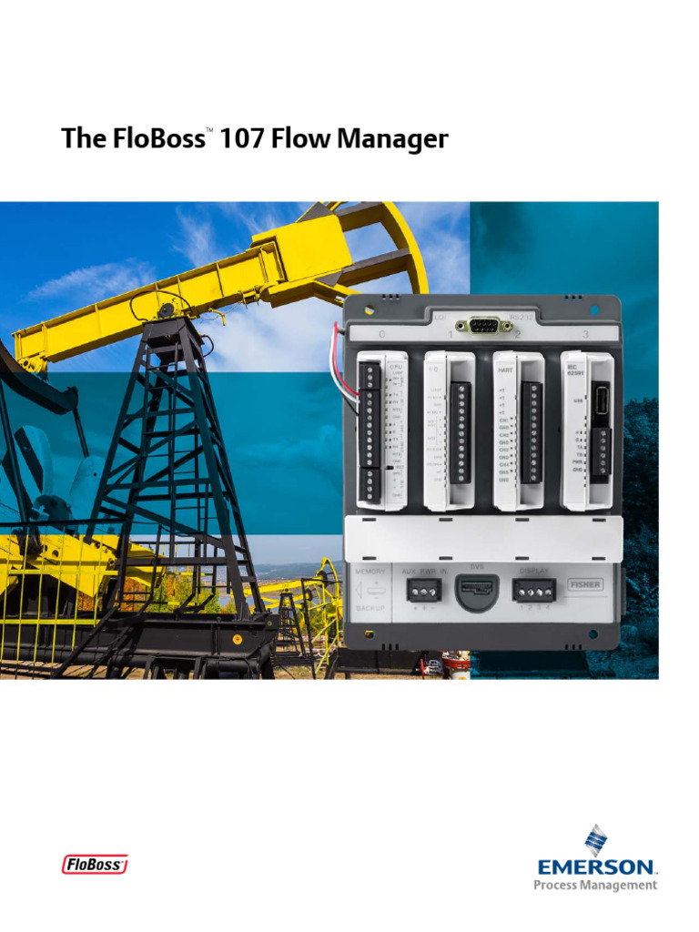 Brochure Floboss 107 Flow Manager en | PDF | Programmable Logic ...