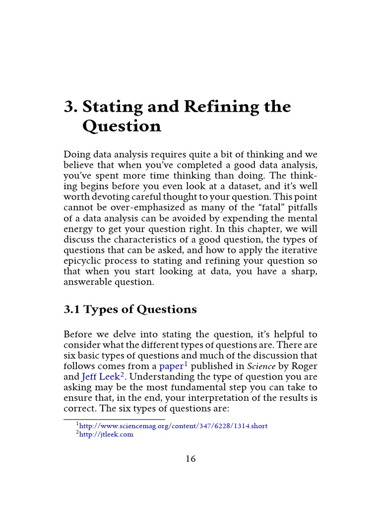 Refine Your Data Analysis Questions | PDF | Hypothesis | Data Analysis