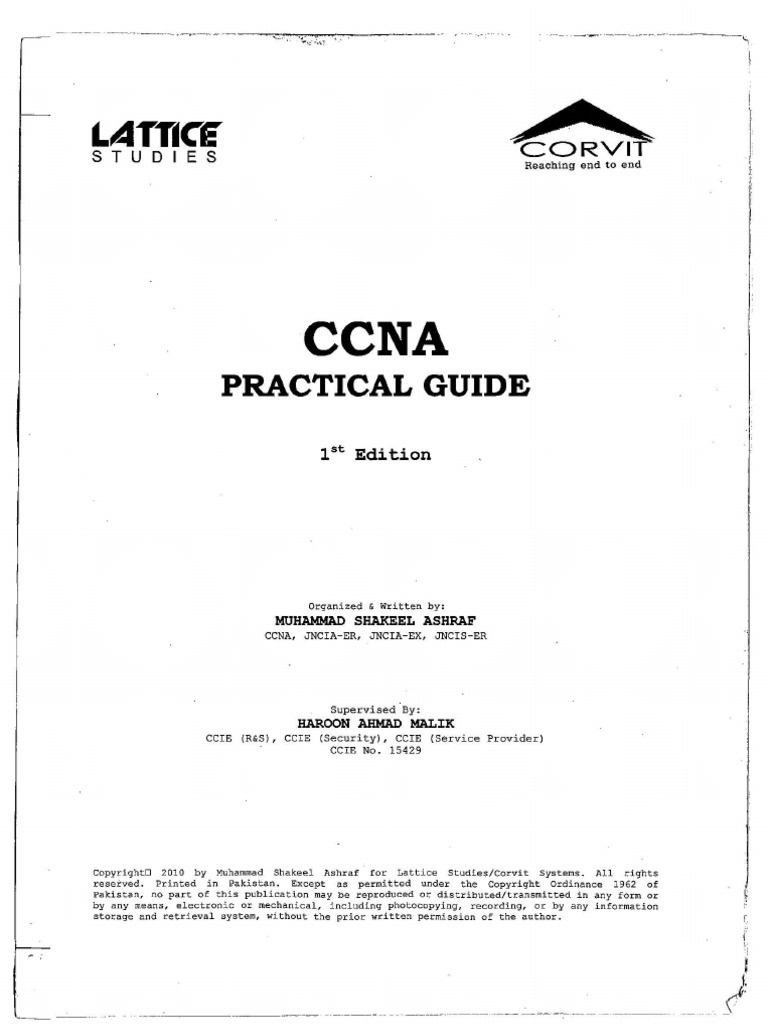 CCNA LAB Manual Corvit | PDF | Computer Terminal | Ip Address