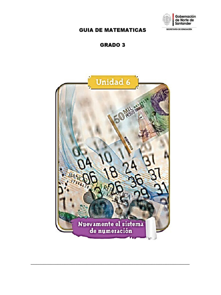 Matemáticas para Tercer Grado | PDF | Cantidad | Sistema Internacional ...