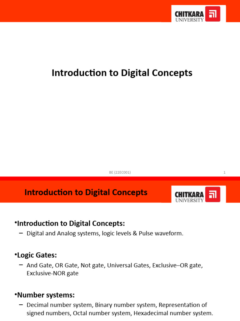 13_Digital and analog systems, logic levels & pulse waveform | Download Free PDF | Logic Gate ...