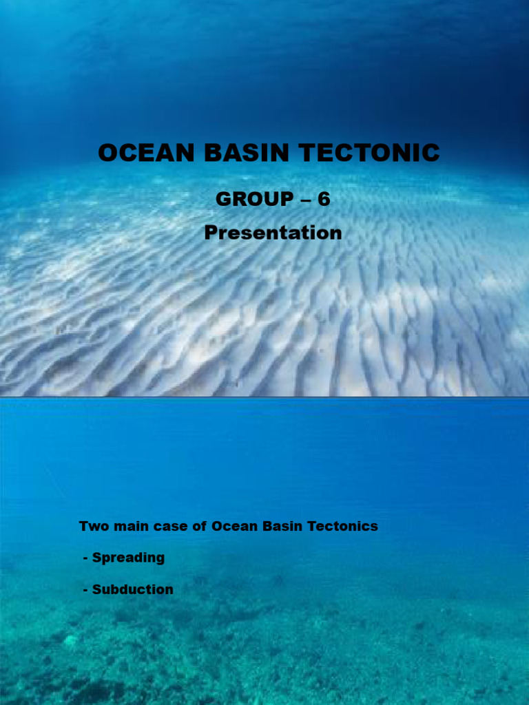 Ocean Basin Tectonics Overview | PDF | Hydrothermal Vent | Plate Tectonics