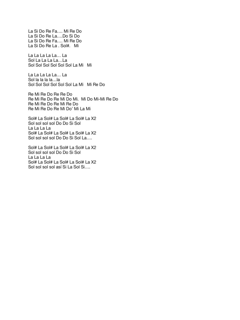 Letra y acordes de "Chipi Chipi Chapa" | PDF