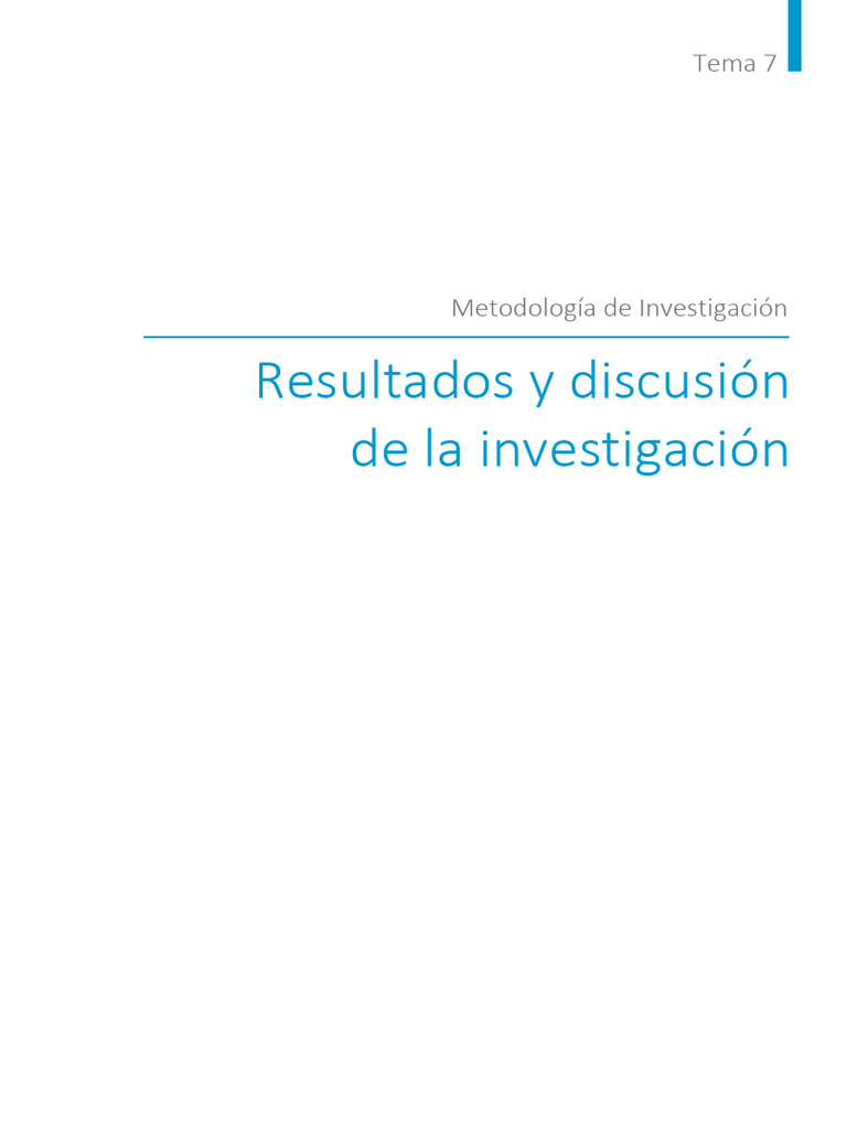 Resultados y Discusión en Investigación | PDF | Metodología de encuesta ...