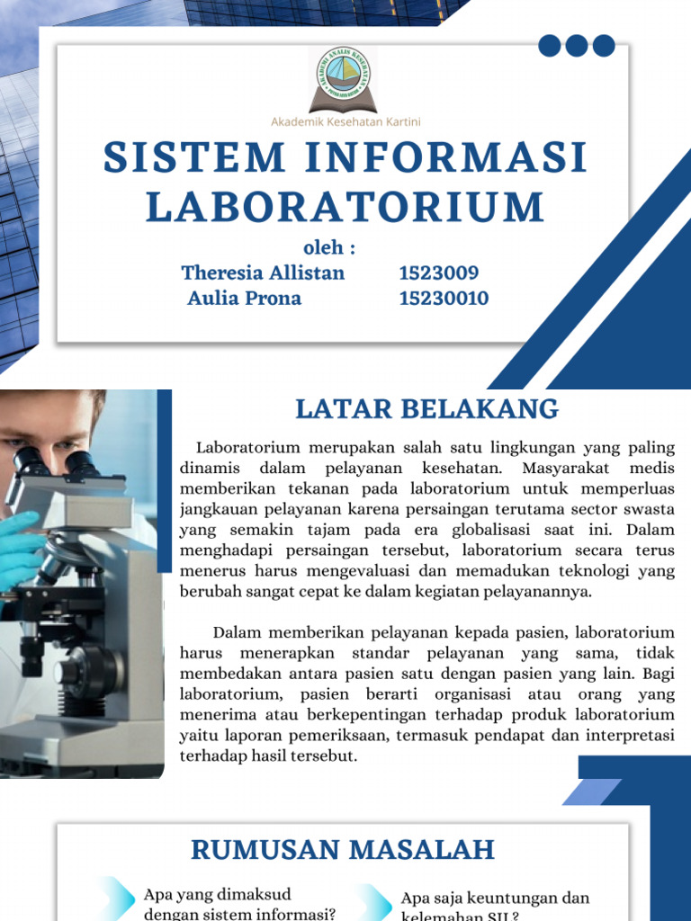 Sistem Informasi Laboratorium | PDF
