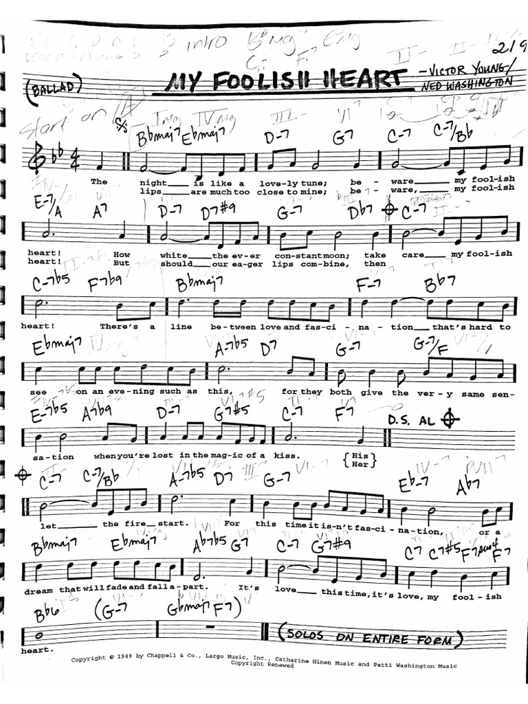 My Foolish Heart | PDF