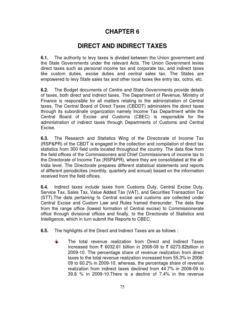 Direct and Indirect-Writeup | PDF | Taxes | Indirect Tax