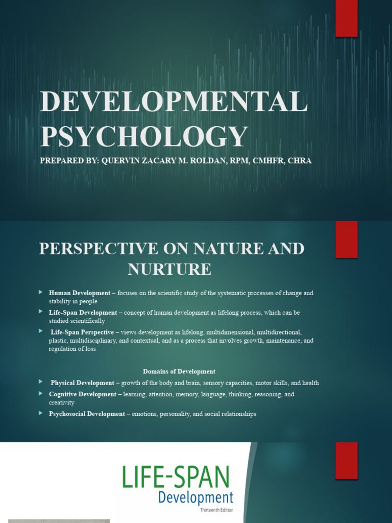 Developmental Psychology: Nature vs. Nurture | PDF | Childbirth | Pregnancy