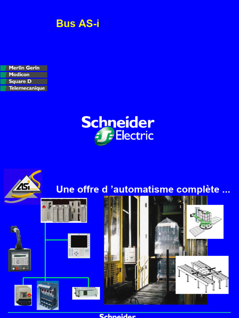 Système de câblage Bus AS-i | PDF | Entrée/Sortie | Biens manufacturés