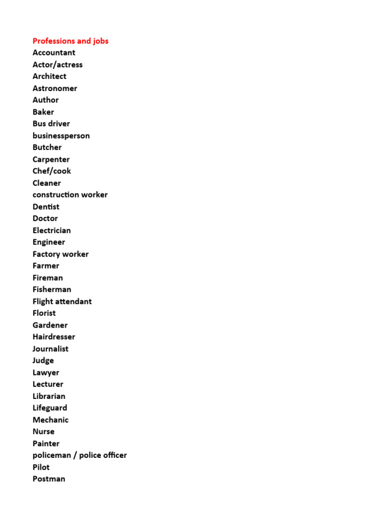 Basic Vocabulary | PDF | Grandparent | Fruit