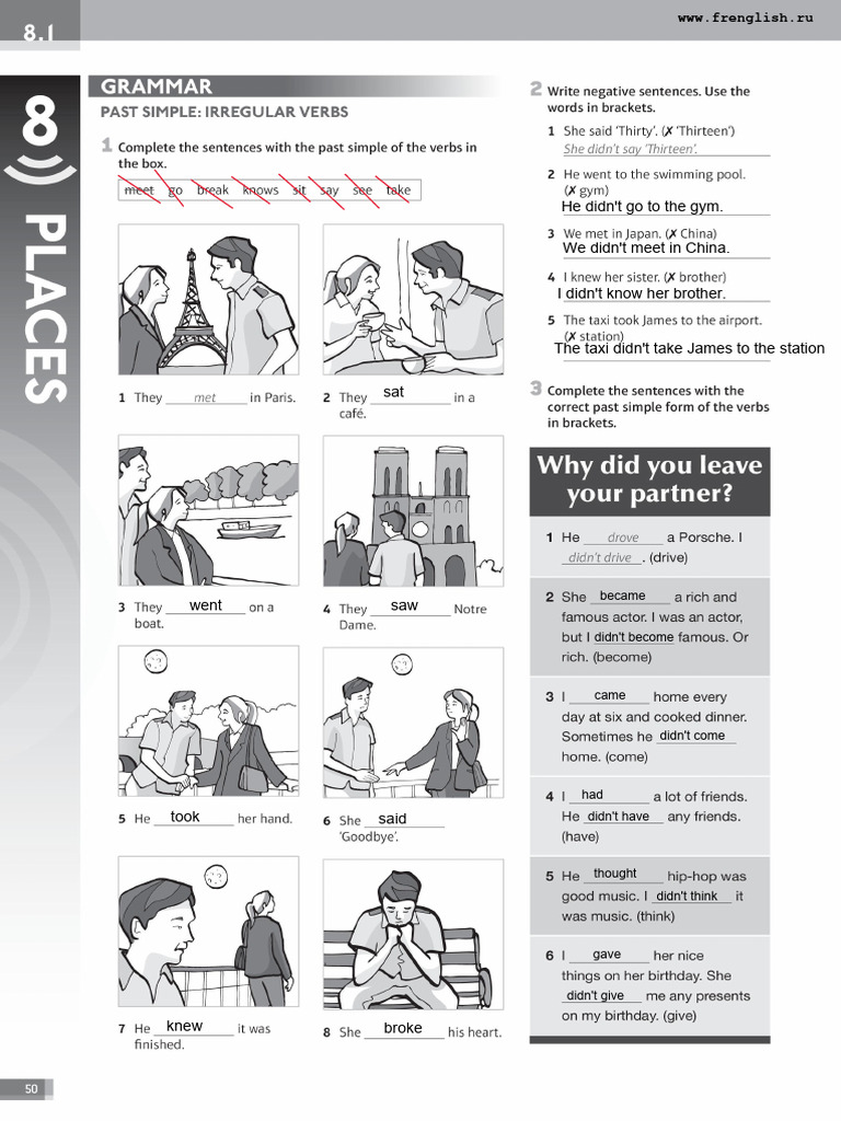 Speakout Unit 8-1 | PDF