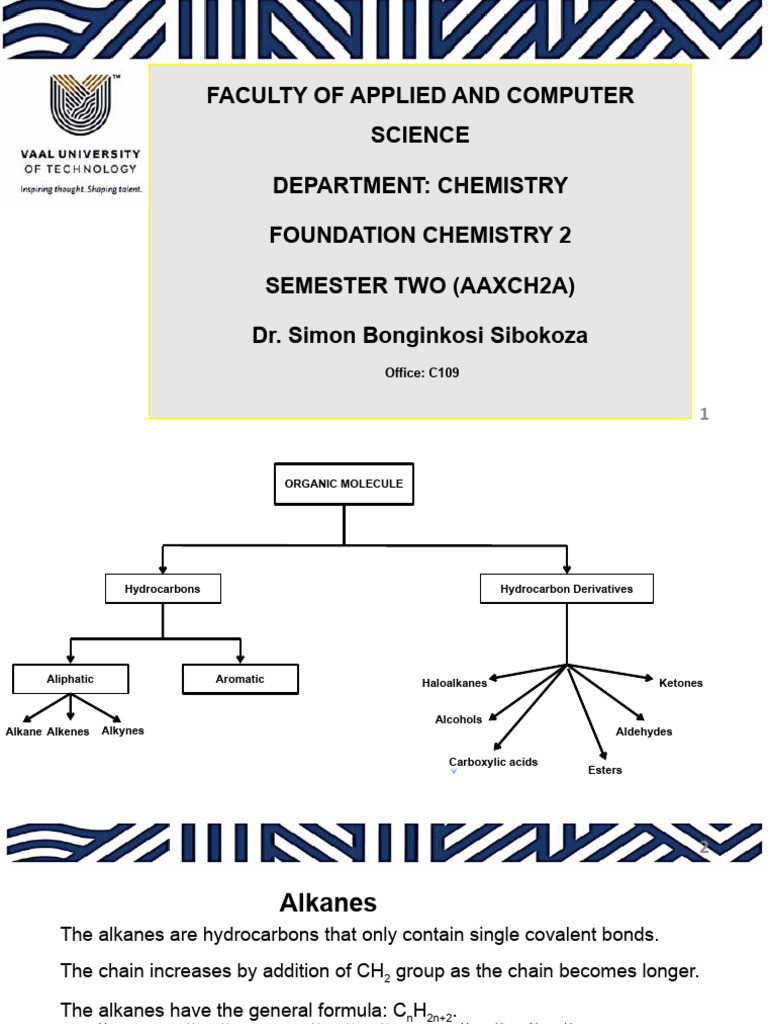 Organic Chemistry Slides 2 | PDF | Isomer | Ketone
