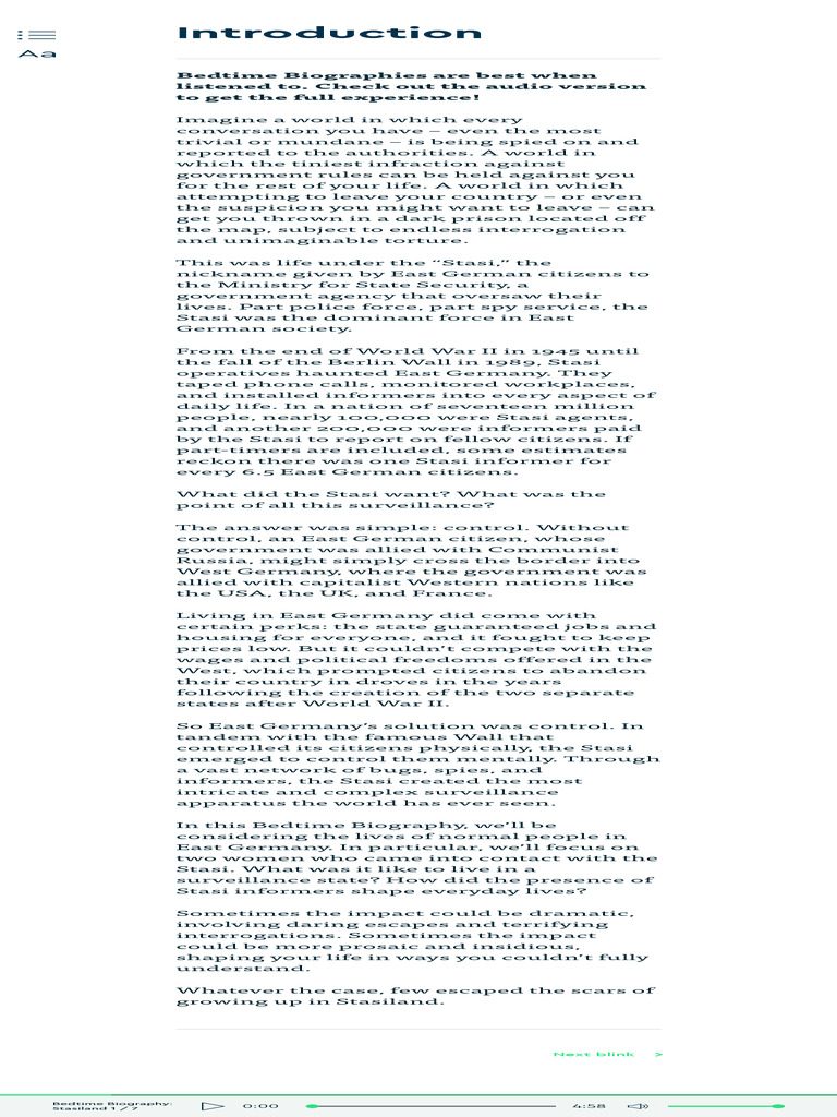 Stasiland Summary _ Stasiland Important Quotes with Page Numbers – ZRDYGE