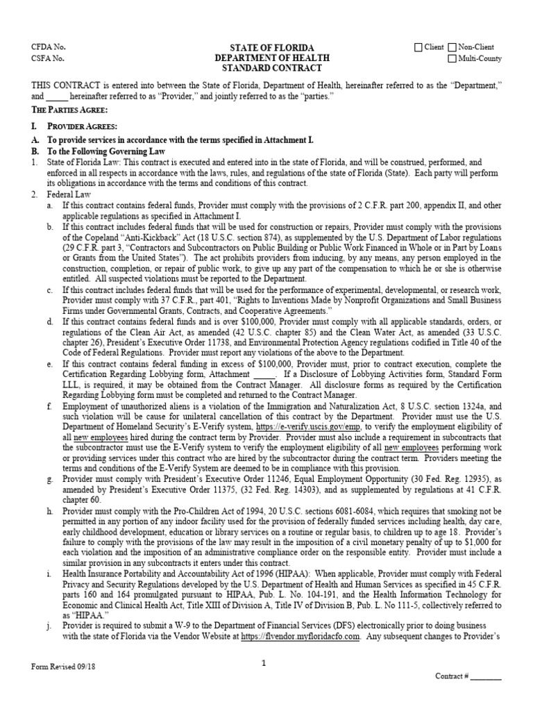 Contract Format For Hospital | PDF | E Verify | Insurance