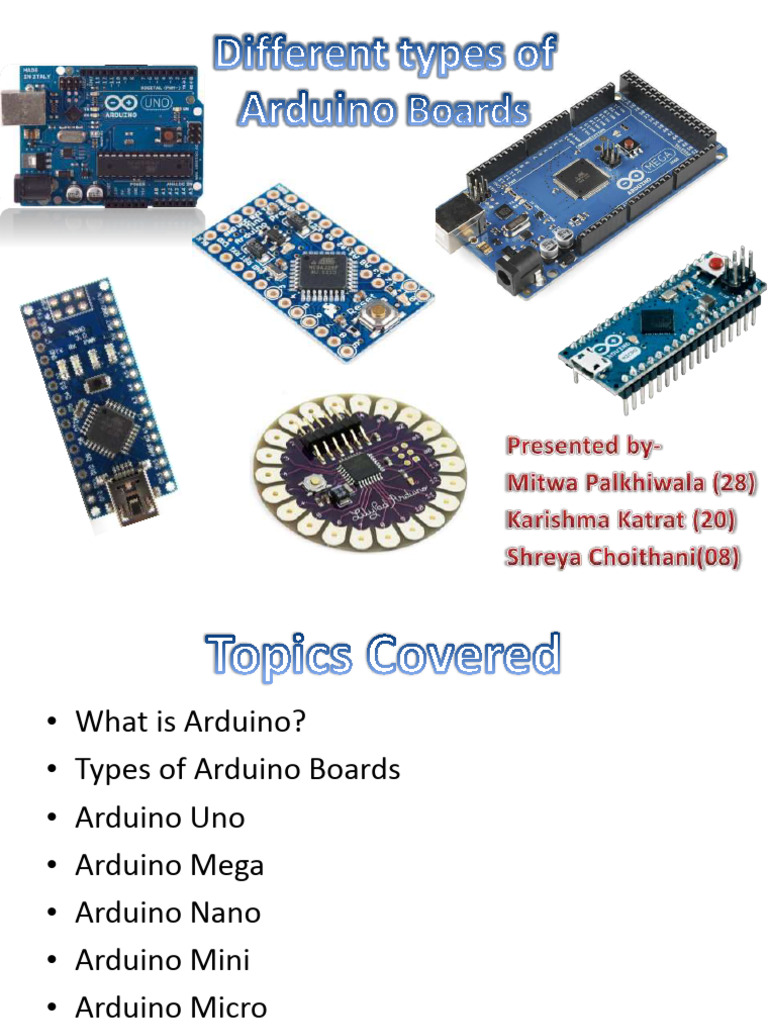 Arduino Boards | Download Free PDF | Arduino | Microcontroller