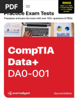 CompTIA DA0 001 Exam Questions and Answers PDF | PDF | Statistics | Information Science