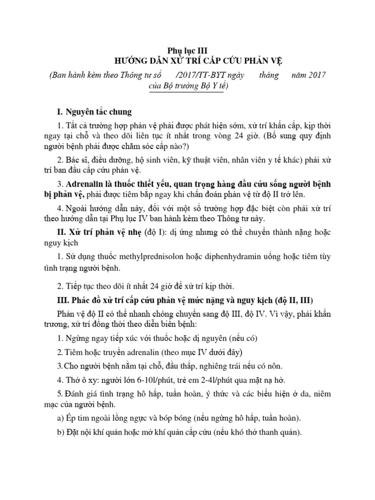 Phac Do Xu Tri Soc Phan Ve Co Trong HP Chong Soc | PDF