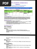 Syllabus Semester 5th & 6th PolSci (H) | PDF