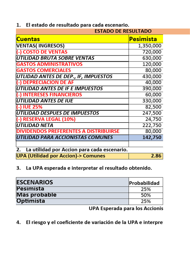 Caso Semehar SA | PDF | Economía Financiera | Inversiones