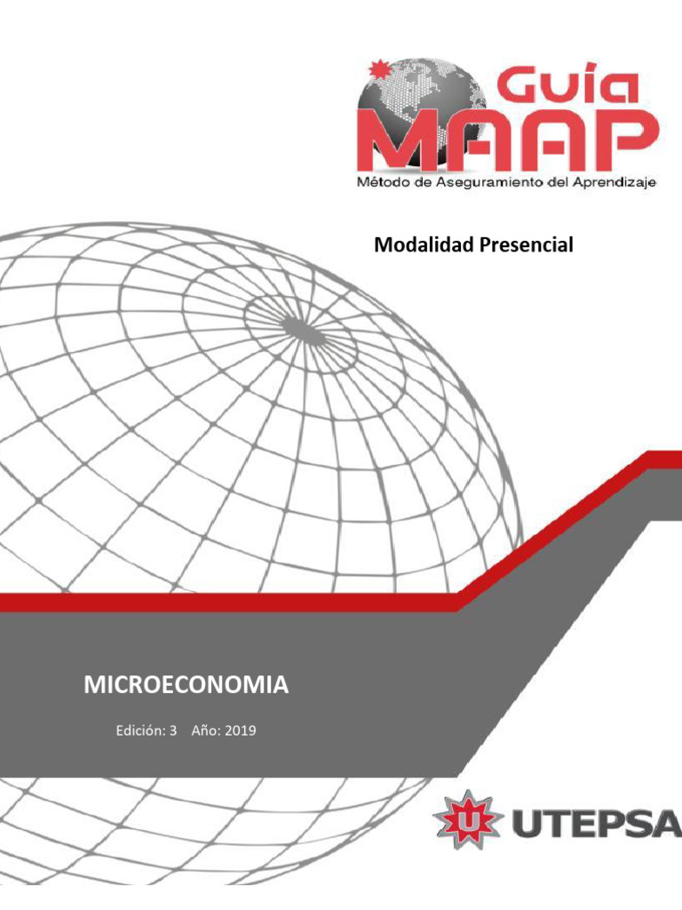 Guia Maap A Actualizar FEC-301 | PDF | Oferta y demanda | Oferta (economía)