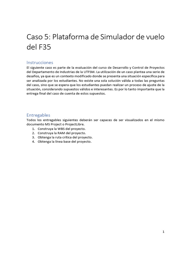 Caso Simulador F35 | PDF | Business | Software
