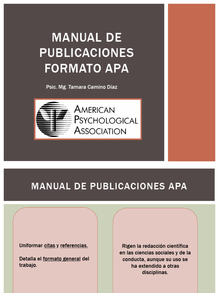 Guía APA para Ciencias Sociales | PDF | Bibliografía | Estilo apa
