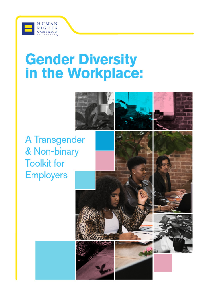 2023 Workplace Equality Transgender Toolkit PDF For Employers | PDF ...