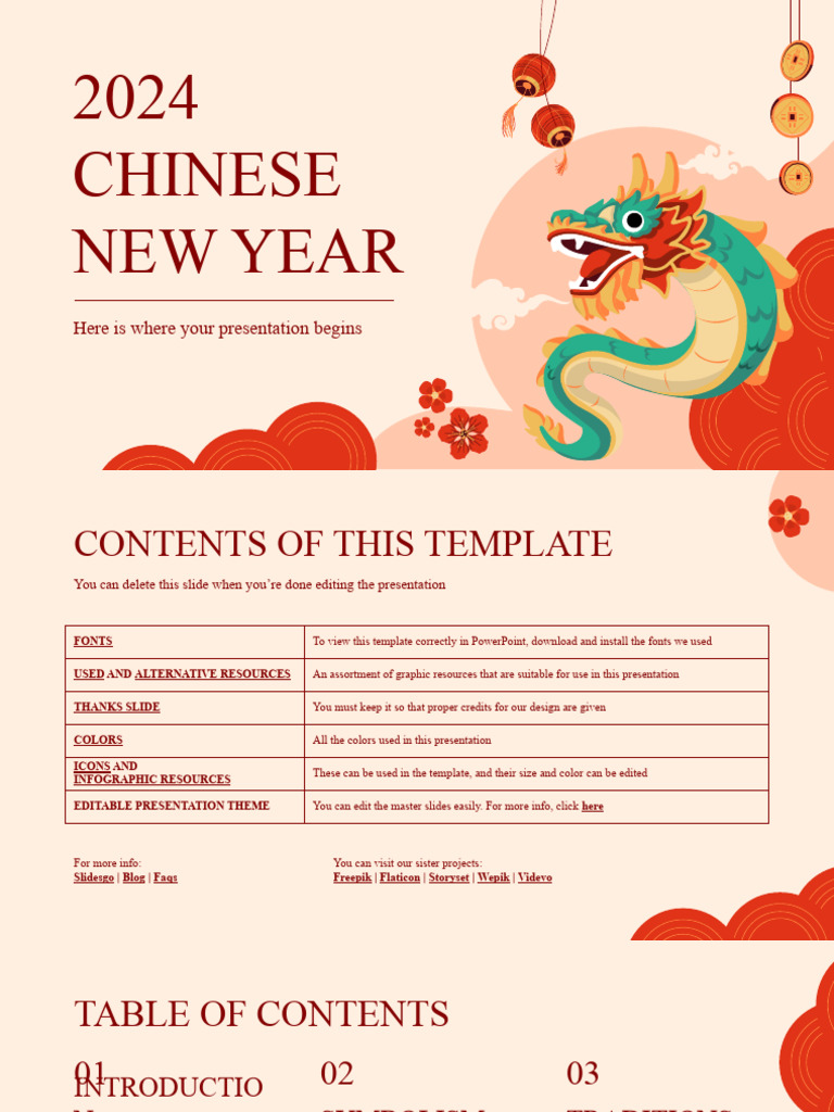 2024 Chinese New Year by Slidesgo | PDF | Planets | Mercury (Planet)