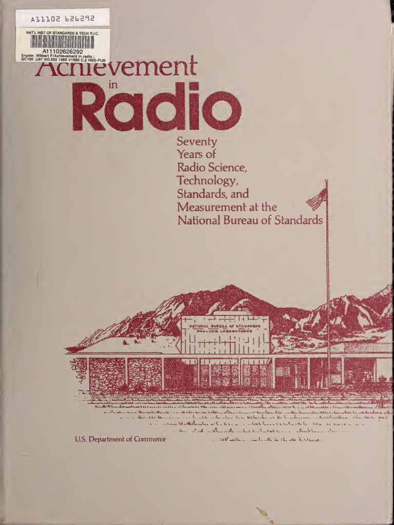 70 Years of Radio Science at NBS | PDF