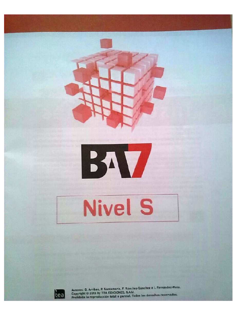 BAT 7 NIVEL S - COLOR. | PDF
